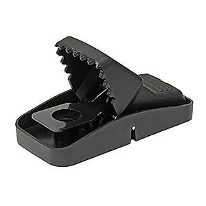 Catchmaster 605R Snapper Easy Set Mouse Trap, 2Pk, Black