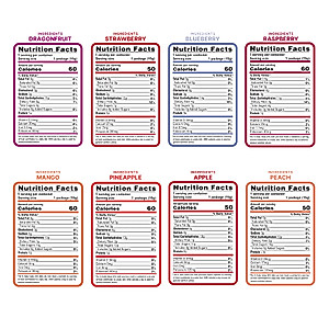 Nature’s Turn Freeze-Dried Fruit Snacks, Superfruit Variety, Pack of 16 (0.53 oz Each)