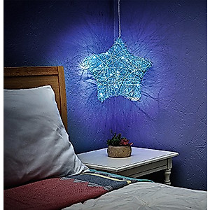 Creativity for Kids String Art Star Light Craft Kit - Create a DIY String Art Star Lantern - Projects for Kids