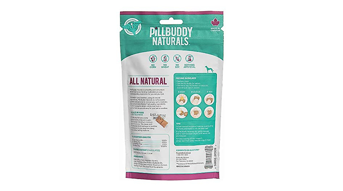 Pill Buddy Naturals: Delicious Duck Recipe Dog Treats