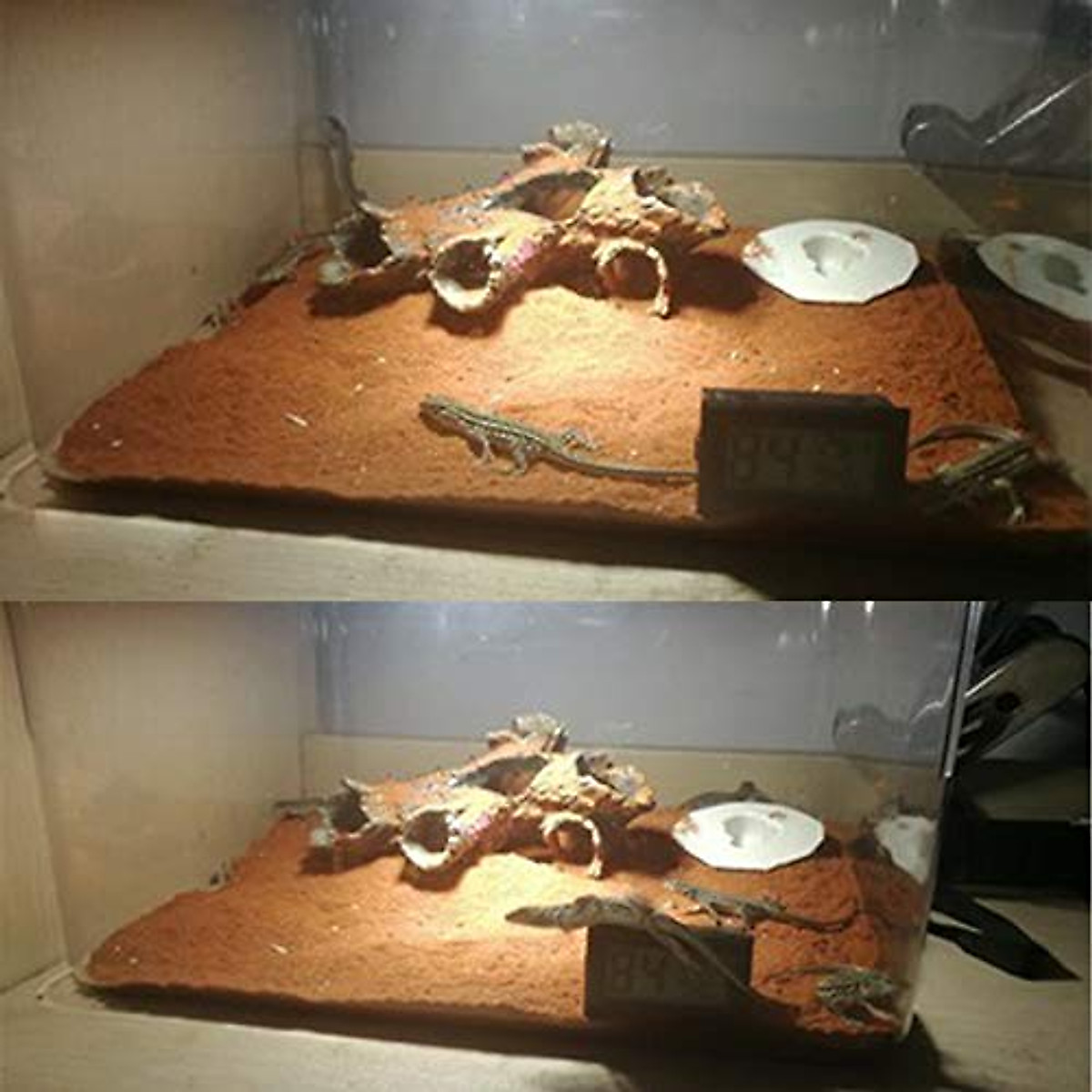 Hamiledyi 4Pcs Decaying Trunk Driftwood Aquarium Ornament,Small Resin Wood Trunk Aquarium Decoration Log,Tank Decoration for up to 20 Gallon Tank Betta & Fish Accessories Aquarium Cichlid Hideout Cave