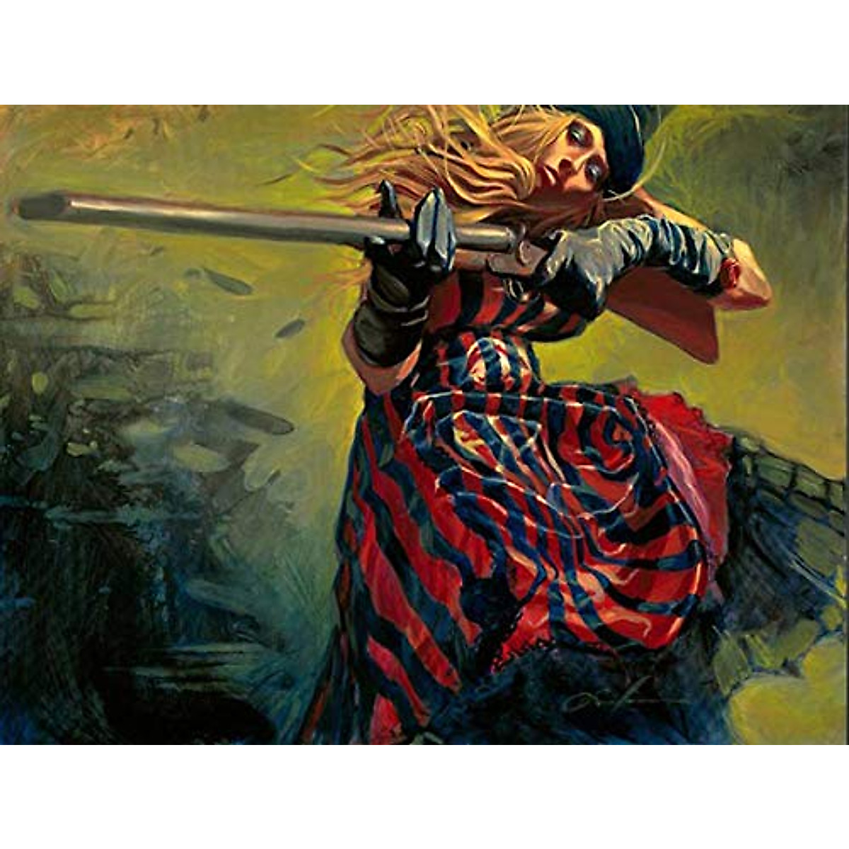 "God Forgives" by Gabe Leonard offered by Distinction Gallery