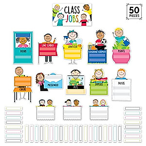 CTP Class Jobs Mini Bulletin Board Set for Classroom (Creative Teaching Press 10689)