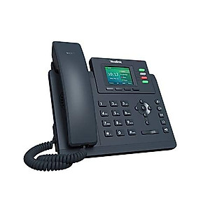 Yealink SIP-T33G IP Phone [10 Pack] 4 VoIP Accounts. 2.4-Inch Color Display. Dual-Port Gigabit Ethernet, 802.3af PoE, Power Adapter Not Included (SIP-T33G)