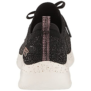Skechers Sport Women's Women's Ultra Flex 3.0 Sneaker, Black/Rose Gold=BKRG, 7