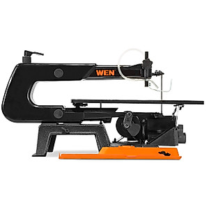 WEN 3922 16-inch Variable Speed Scroll Saw with Easy-Access Blade Changes