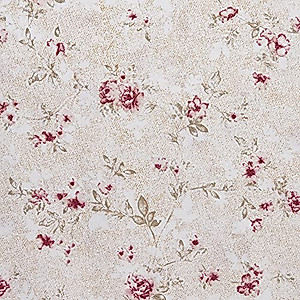 Modern Threads Soft Microfiber Printed Sheets - Luxurious Bed Sheets - Includes Flat, Fitted Sheet with Deep Pockets, & Pillowcases Kashmir Rose Queen