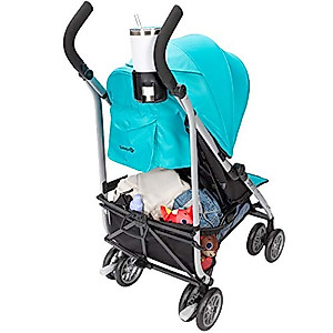 Safety 1st Step Lite Compact Stroller, Lightweight aluminum frame and a breeze to carry, at only 15 lbs, Fountain