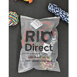 RIO Direct Dog Toys for Large Dogs, Durable Rope Chew Toys Set for Aggressive Chewers - XL Size 4 Pack Gift Set Best for Medium to Large Breeds