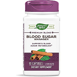 Nature's Way Blood Sugar, 90 Count (Pack of 2)