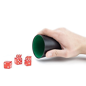 Felt-Lined Dice Cup by Brybelly