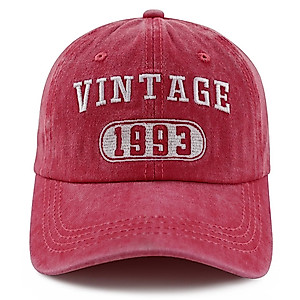 31th Birthday Decorations for Women Men, Funny Vintage 1993 Dirty 31th Birthday Gifts for Her, Adjustable Cotton Embroidered 31 Year Old Party Supplies Baseball Cap for Dad Mom Husband Wife Friend