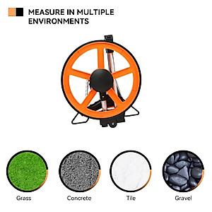 Measuring Wheel Digital Display, Prostormer 12.5'' Folding Portable Distance Measurement Wheel with Measuring Area Function