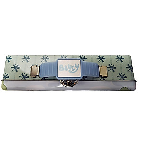 The Tin Box Company Bluey Pencil Box with Handle Clasp & Hinge, Model: 479407-12