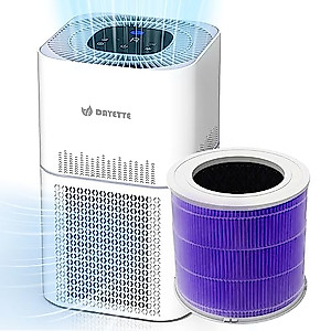 HEPA Air Purifiers for Home Large Room, CADR 300+ m³/h 1290sqft, with Extra H13 True HEPA Air Filter for Allergies Pets Dander
