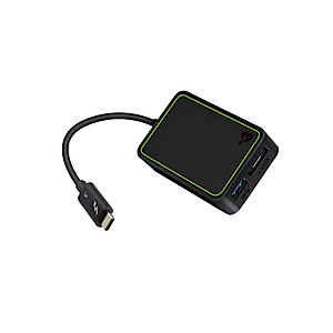 IOGEAR Thunderbolt 3 to eSATA and USB Adapter - 6 Gbps eSATA External Storage - USB-A 3.1 Second Port - Up to 40Gbps Data Rate - Plug-n-Play - Compatible w/eSATA III, II & I – Mac/Win - GTC3DEU