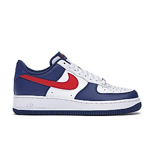 Nike Men's Shoes Air Force 1 '07 Low USA CZ9164-100 (Numeric_8_Point_5)
