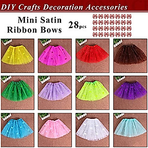 Rose Gold Glitter Tulle Rolls 6 Inch by 50 Yards Sparkle Fabric Ribbon for DIY Tutu Skirt Sewing Bow Wedding Decorations Craft Supplies