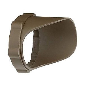 Kichler 15701AZTP Accessory Snap-on Cowl - Short 4.5W/8.5W, Textured Arch Bronze Polycarbonate