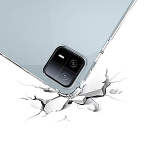 Xiedeai Case for Xiaomi Pad 6 - Shockproof Drop Soft Clear TPU Protective Shell Cover Case for Xiaomi Pad 6/Xiaomi Pad 6 Pro 11 inch Tablet 2023