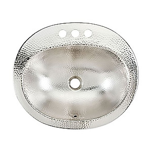 Thompson Traders BOD-0903BRN Concept X Hammered Nickel Bath Sink