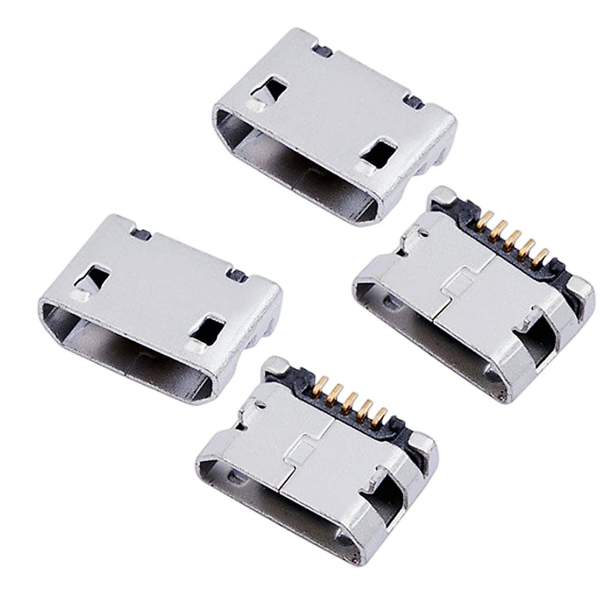 Komsunma USB Charging Port Rreplacement for Bose QC35 II/Bose QC35 Headphones USB Jack, Bose Headphones USB Port with Repair Kit (4-Pack)