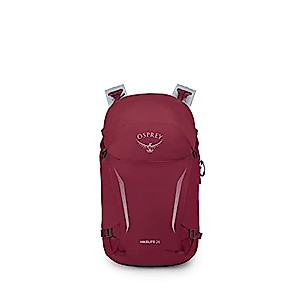Osprey Hikelite 26L Unisex Hiking Backpack, Sangria Red