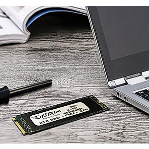Dataram Internal SSD, PCIe NVMe M.2 2280 Solid State Drive, PCIe Gen3 8Gb/s (2TB)
