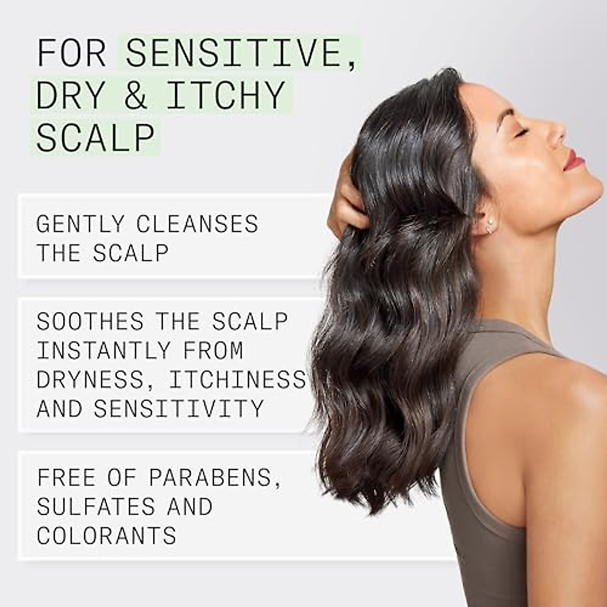 Nioxin Scalp Relief Cleansing Shampoo - Shampoo for Sensitive Scalp, 33.8 fl oz (Packaging May Vary)