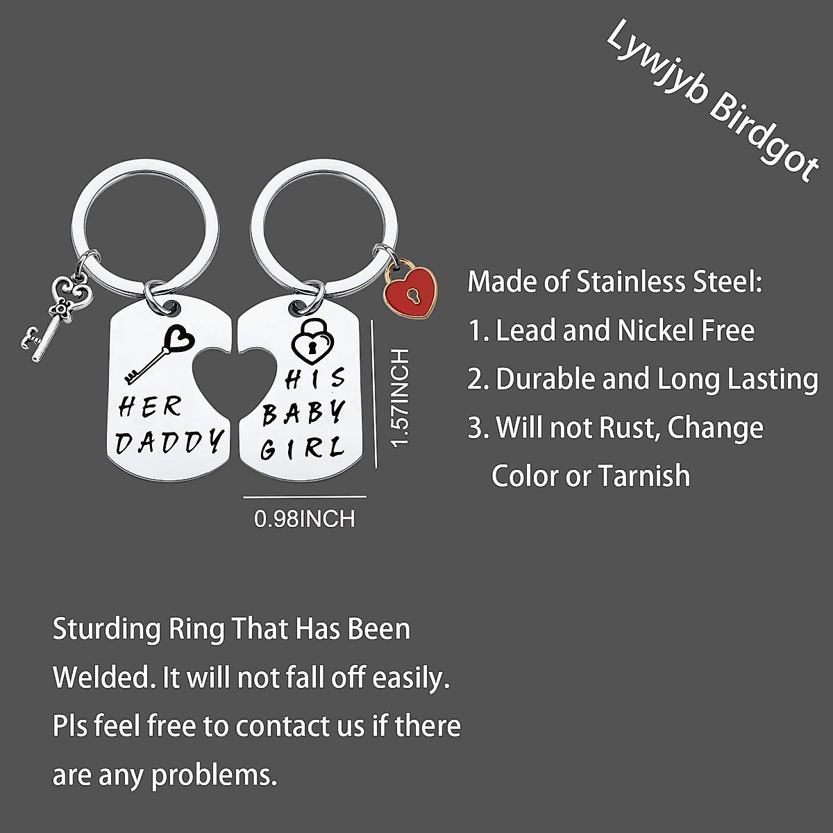 Lywjyb Birdgot daddy and baby ky set (daddy and baby ky set)