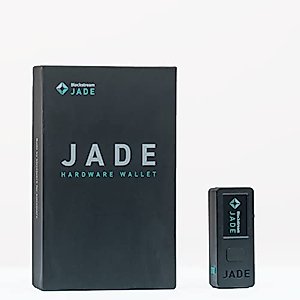 Blockstream Jade - Bitcoin Hardware Wallet - Camera - Bluetooth - USB-C - 240 mAh Battery - Secure Your Bitcoin Offline