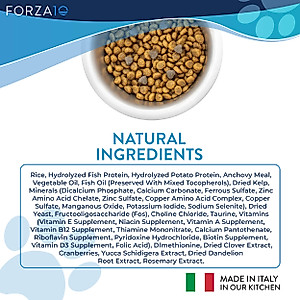 Forza10 Active Kidney Renal Diet Dry Cat Food for Adult Cats, Kidney Care Cat Food for Heart and Kidney Problems, Wild Caught Anchovy Flavor, 2 Pound Bag