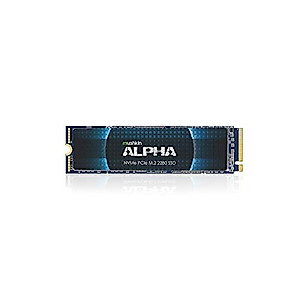 Mushkin Alpha – 4TB PCIe Gen3 x4 NVMe 1.3 – M.2 (2280) Internal Solid State Drive (SSD) – 3D QLC - (MKNSSDAL4TB-D8)