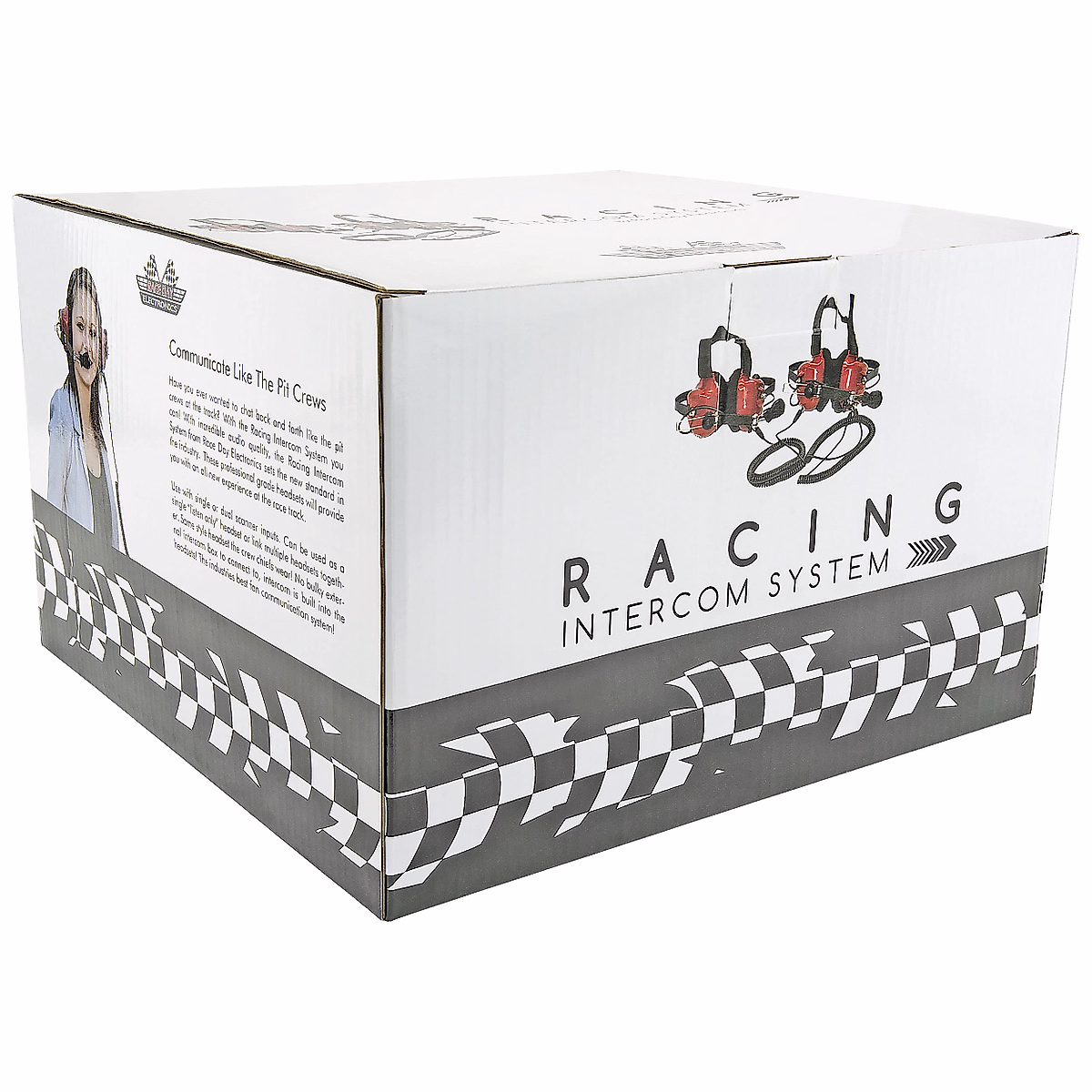 Race Day Electronics Racing Fan Intercom System Two Way Headsets - RDE-G5