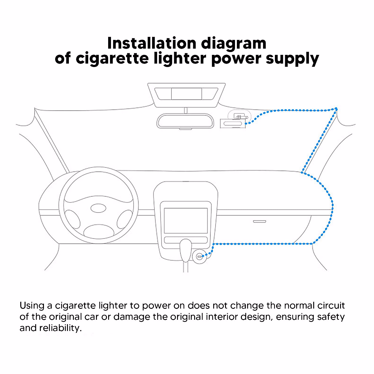 Mini Dash Camera for Cars, FHD 1080P 360 Degrees Rotatable Driving Recorder, Cycle Record Car Camera Driving Recorder with Night Vision for Cars Trucks SUVs