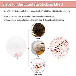 21st Birthday Decorations for Women, Rose Gold 21 Birthday Party Decoration for Her, 21st Happy Birthday Banner Kits Rosegold Balloons Decoration for Girls Women 21st Birthday Party Supplies