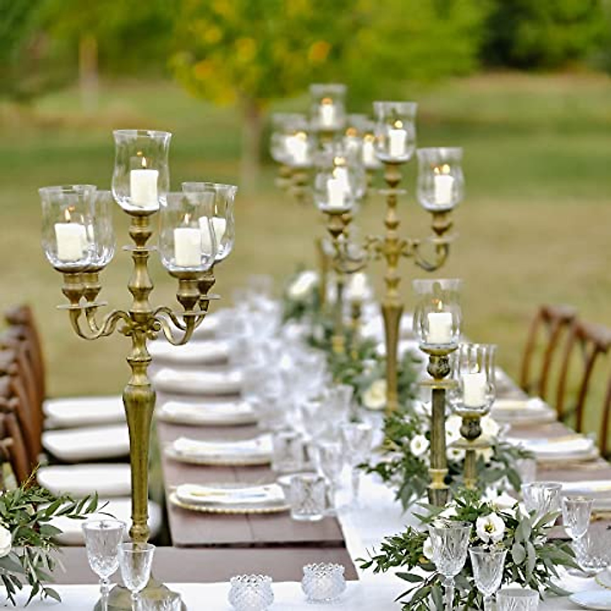 Amusaer White Votive Candles, 20 Packs Unscented Wax Candles for Wedding, Party & Home (15 Hour), 1.5''D x 2.25''H