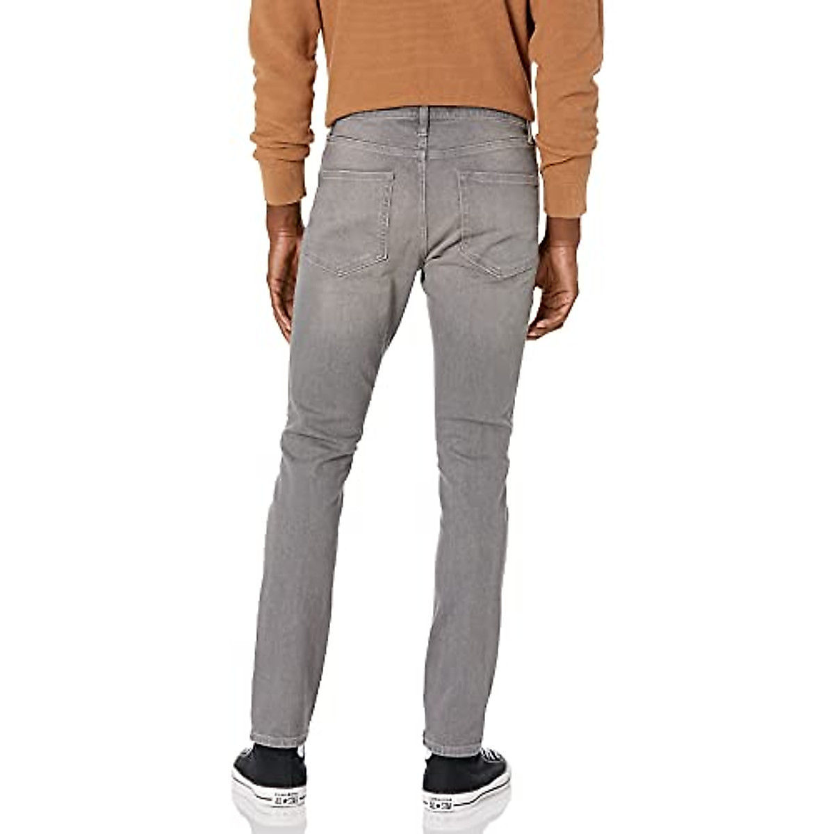 Amazon Essentials Men's Skinny-Fit Comfort Stretch Jean (Previously Goodthreads), Grey, 32W x 30L