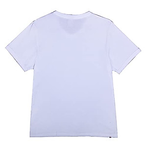 Men's Cotton Short Sleeve Pajama Tops,Short Sleeve Cotton Top,Breathable Casual Sleep Shirt Summer T-Shirt, Pack of 3 (M,B-White)