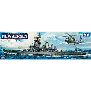 Tamiya Models US Battleship New Jersey BB-62 Model Kit