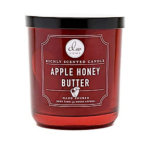 DW Home Medium Single Wick Candle, Apple Honey Butter