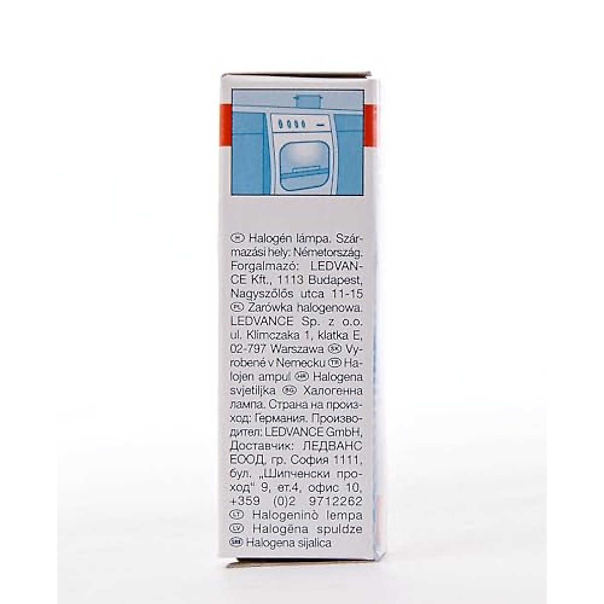 Osram Halopin Oven 40W Backofenlampe Sockel G9 230V >300°