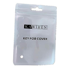 KAWIHEN Silicone Key Fob Cover Compatible with Ford Mustang Edge Escape Expedition Explorer Focus Escort Lincoln Mercury CWTWB1U331