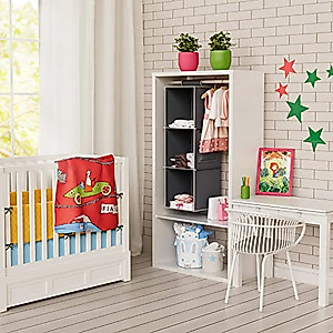 YOUDENOVA 6-Shelf Hanging Closet Organizer, 3-Shelf Closet Hanging Storage Shelves