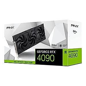 PNY GeForce RTX™ 4090 24GB VERTO™ Triple Fan Graphics Card DLSS 3 (384-bit PCIe 4.0, GDDR6X, Supports 4k, Anti-Sag bracket, HDMI/DisplayPort)