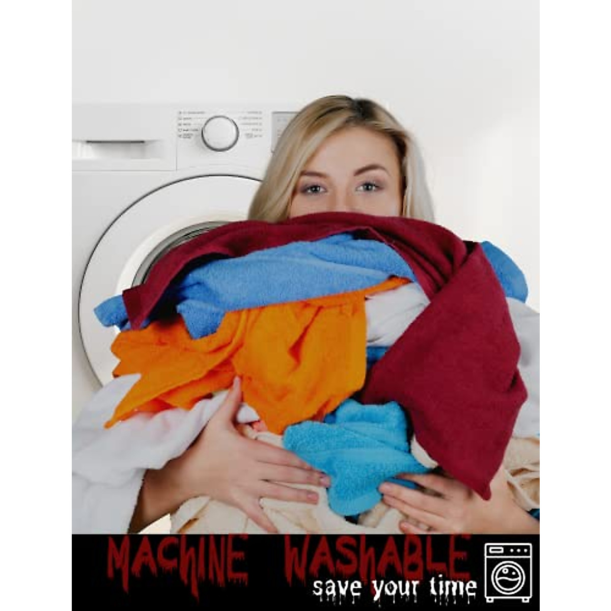 InnoBeta Serial Killer Gifts, Serial Killer Blanket, Blood Stains are Red, They'll Never Find You, Gift for True Crime Lovers, Women, Men, Soft Throw Blanket 50"x65"