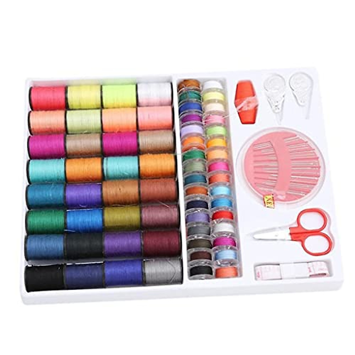 IRDFWH Sewing Kits Portable DIY Multi-Function Box Set Handmade Knitting Stitching Embroidery Thread Accessories