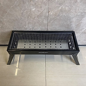 MUNKANT Grill,Portable Charcoal Grill, Go-Anywhere Compact Foldable Grill for Travel, Outdoor Cooking and BBQ.