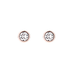 Ted Baker Sinaa Crystal Stud Earrings - Silver or Rose Gold Tone Options