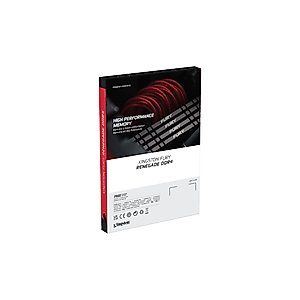 Kingston FURY Renegade 64GB (2x32GB) 3200MT/s DDR4 CL16 Desktop Memory Kit of 2 | Intel XMP | AMD Ryzen | Low Latency | KF432C16RBK2/64